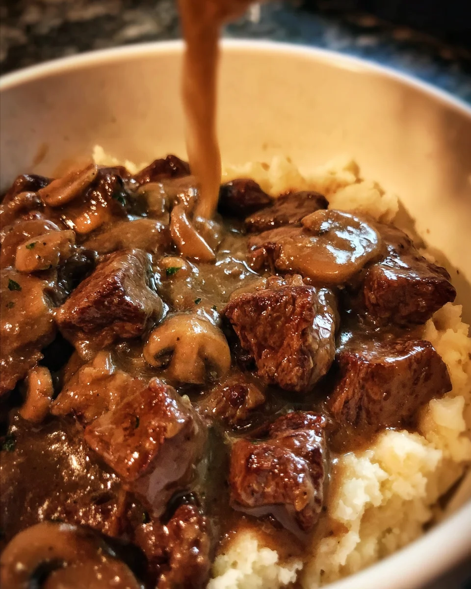 Best Ever Beef Tips & Gravy (Easy): A Deliciously Cozy Meal