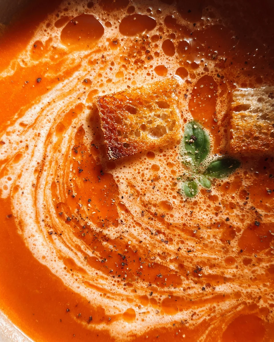 Best Homemade Tomato Soup Recipe – Irresistibly Cozy Delight