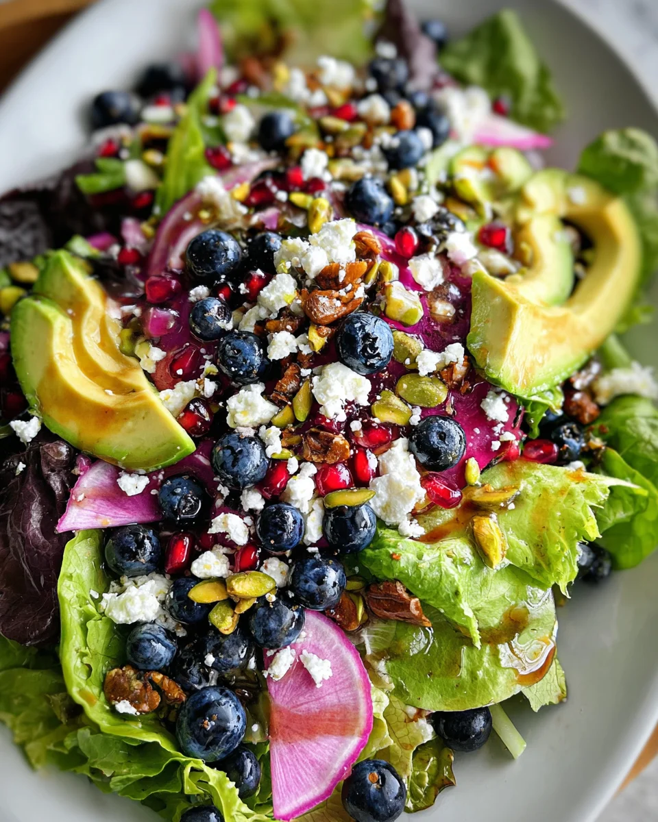 Blueberry Pistachio Spring Salad – A Fresh and Irresistible Delight
