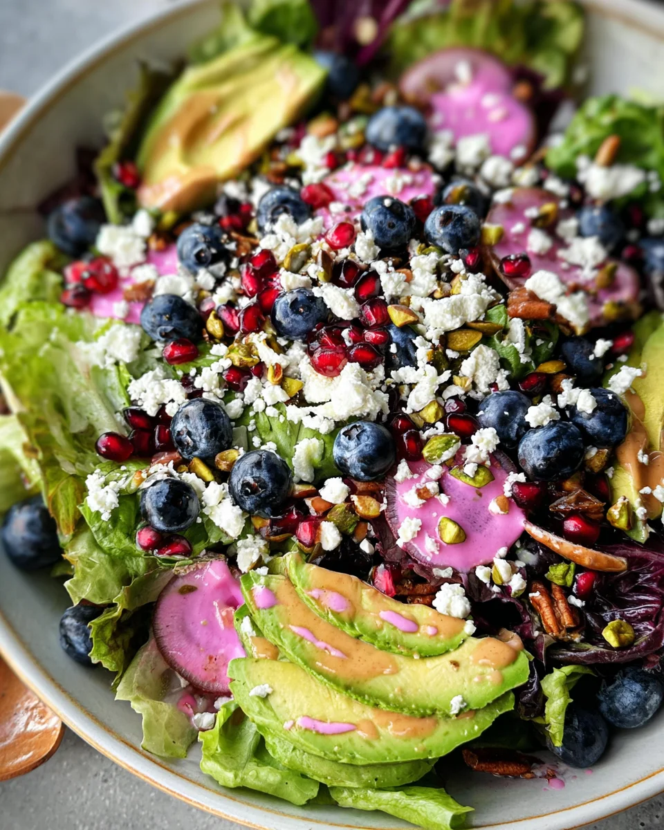 Blueberry Pistachio Spring Salad – A Fresh and Irresistible Delight