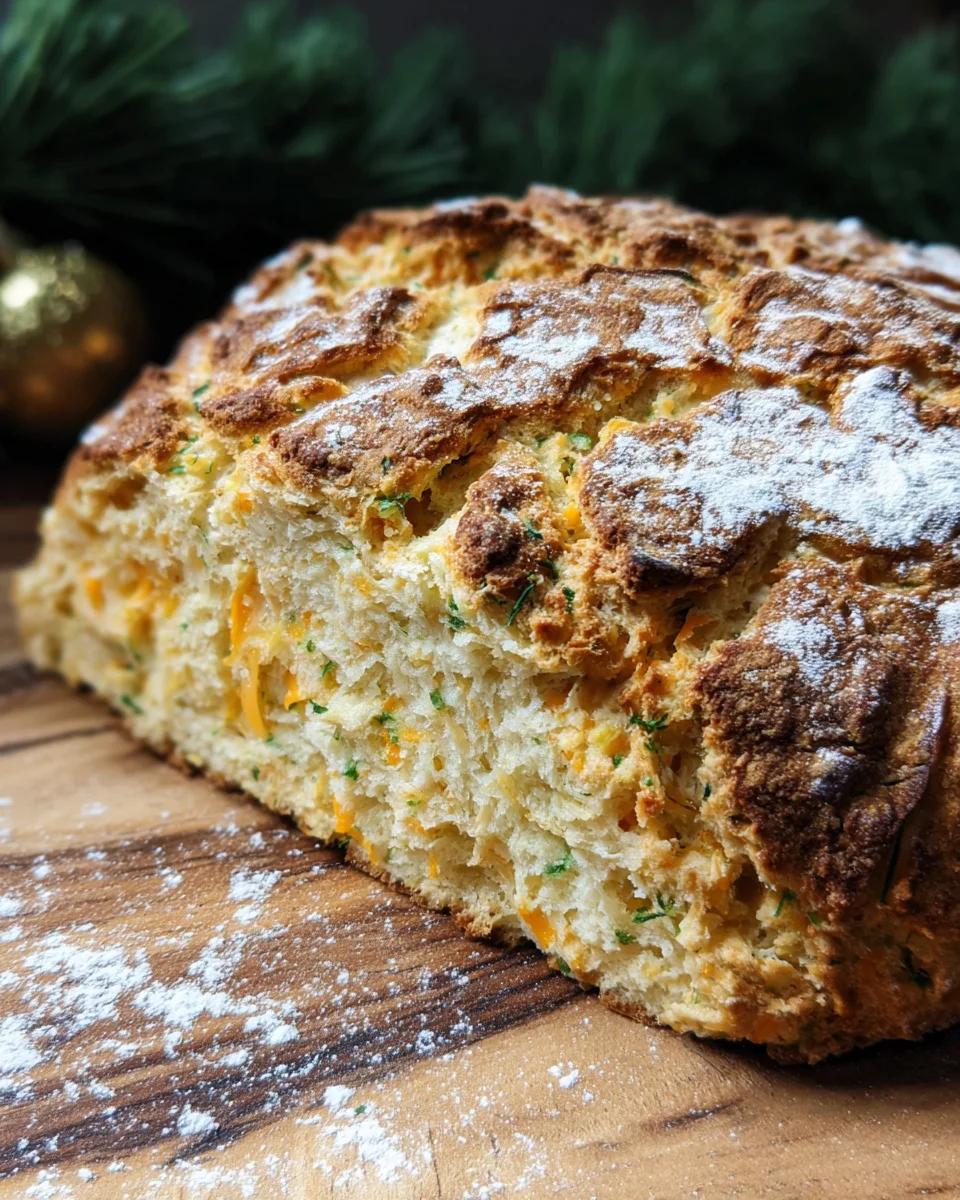 Cheddar and Herb Soda Bread