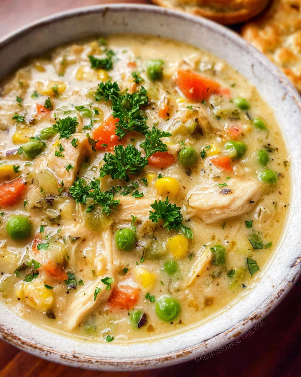 Chicken Pot Pie Soup Recipe - Ultimate Comfort Food Delight