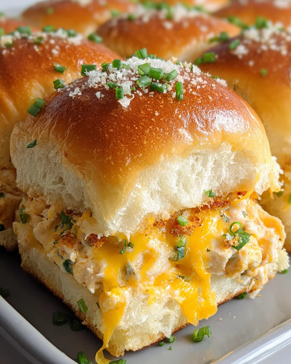 Crack Chicken Sliders on Hawaiian Rolls: Irresistible Comfort Food