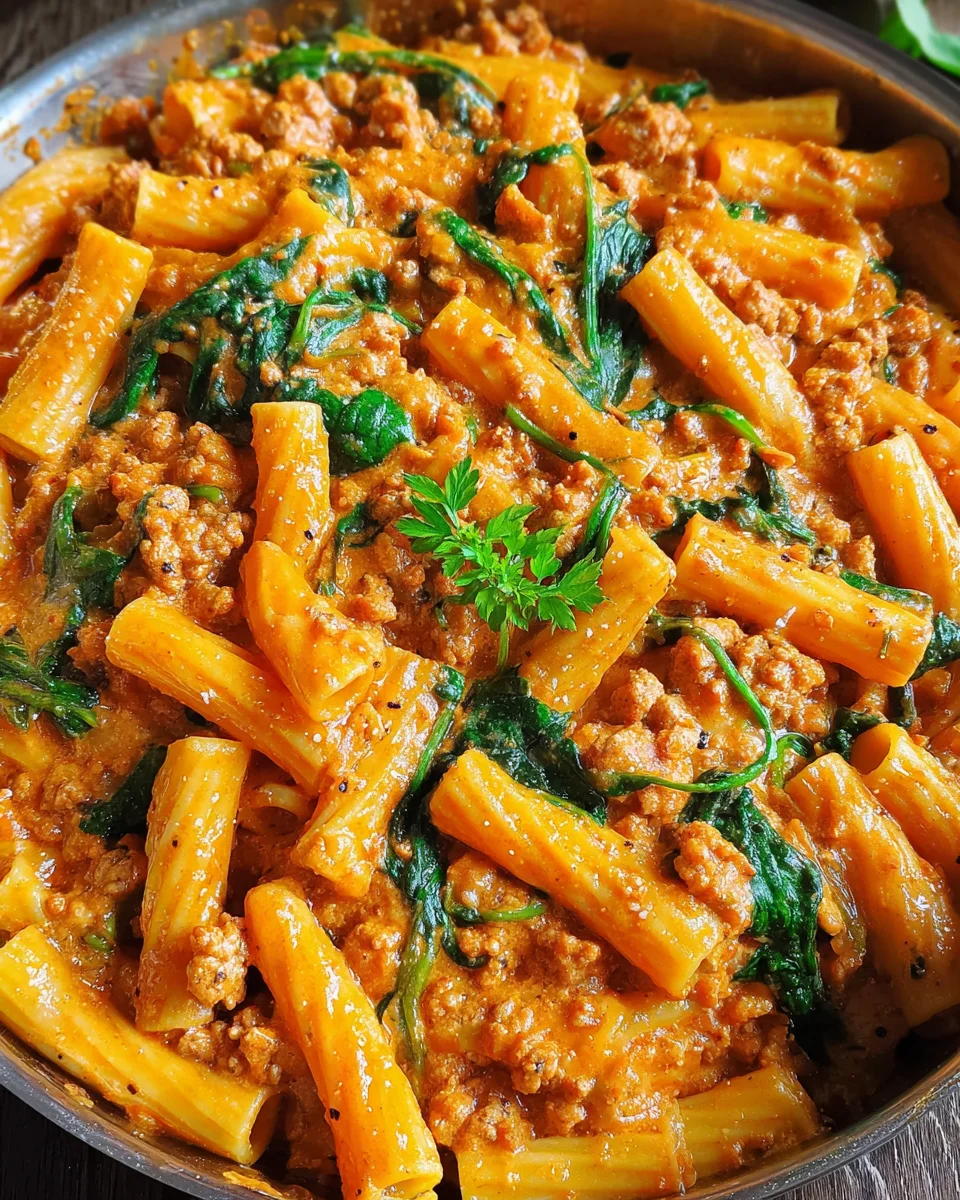 Creamy Sausage Rigatoni (One-Pan, 30-Minute Meal) – Easy Comfort Food