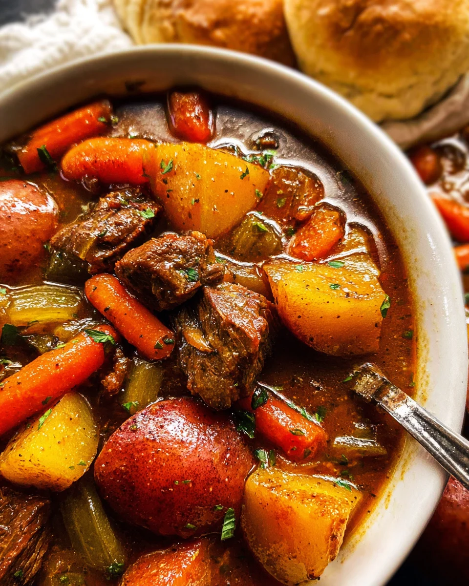 Old Fashioned Beef Stew - The Ultimate Comfort Dish